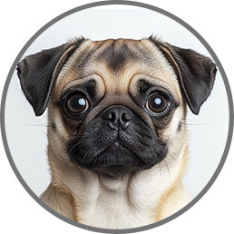 Mops - Barpe - trička s potiskem